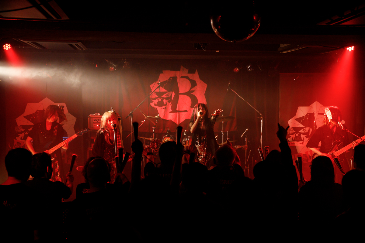 BRIDEAR ライブレポート / Setsuzoku Records・GLOBAL METAL CONNECTION｜Onigiri Media